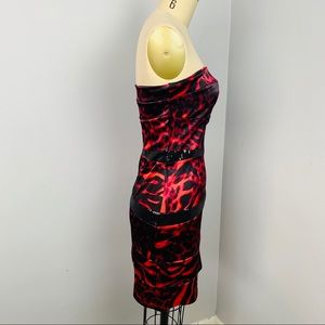 Jump | Dresses | Jump Apparel Strapless Satin Sequin Mini Dress | Poshmark